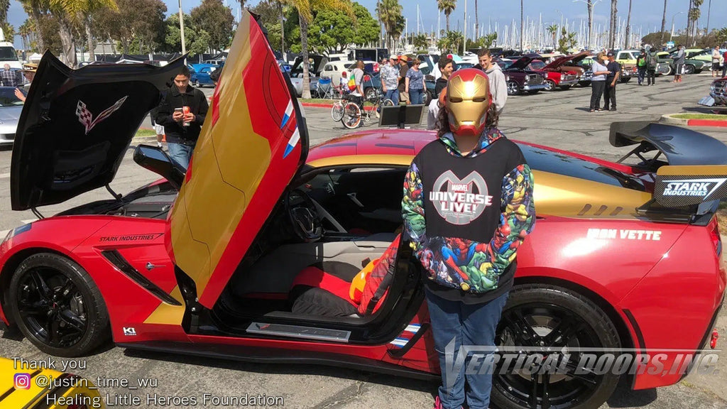 Vertical Doors Chevrolet Corvette C6 2005-2013