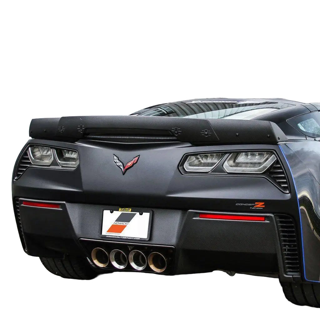Chevrolet Corvette C7 Carbon Fiber Rear Diffuser – Black Ops Auto Works