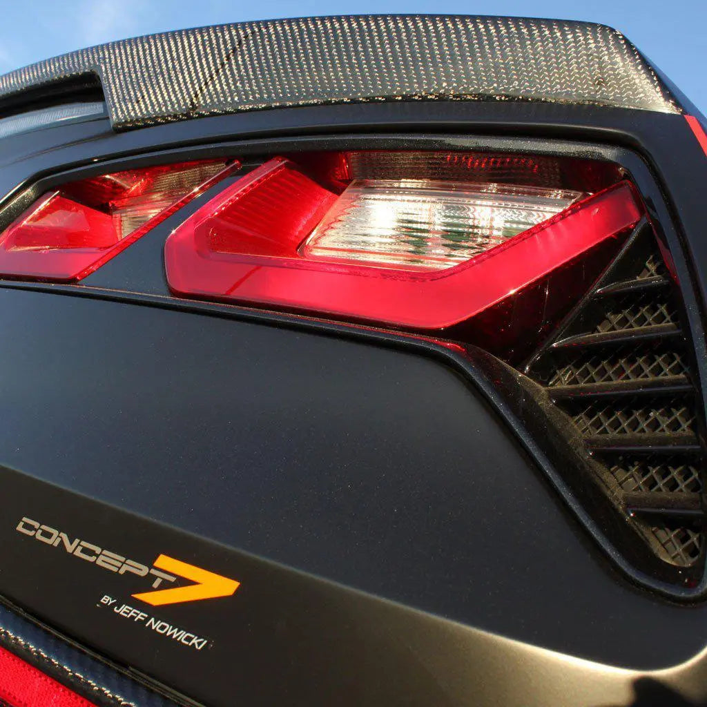 Chevrolet Corvette C7 Z51 Carbon Fiber Rear Spoiler