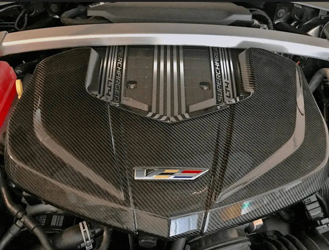 Cadillac CTS-V Carbon Fiber Engine Cover – Black Ops Auto Works