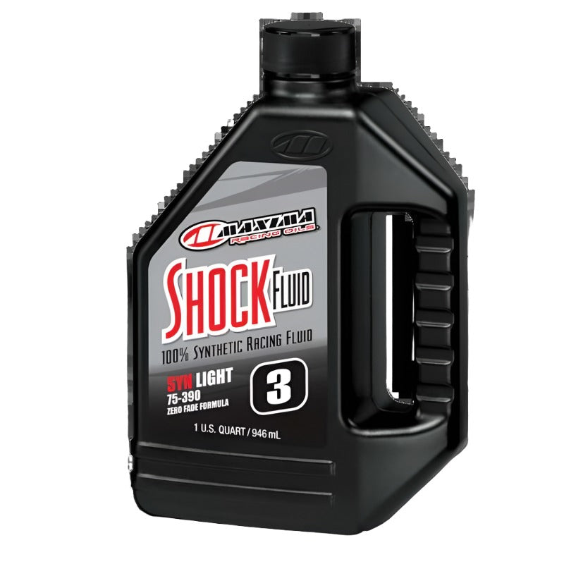 Maxima Synthetic Racing Shock Fluid Light 3wt - 1 Liter | Black Ops ...