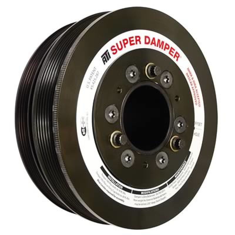 ATI Damper - 7.425in - Steel LW - 6/4 Grv - LS3 Camaro - 10-15 - Gen 3 ...
